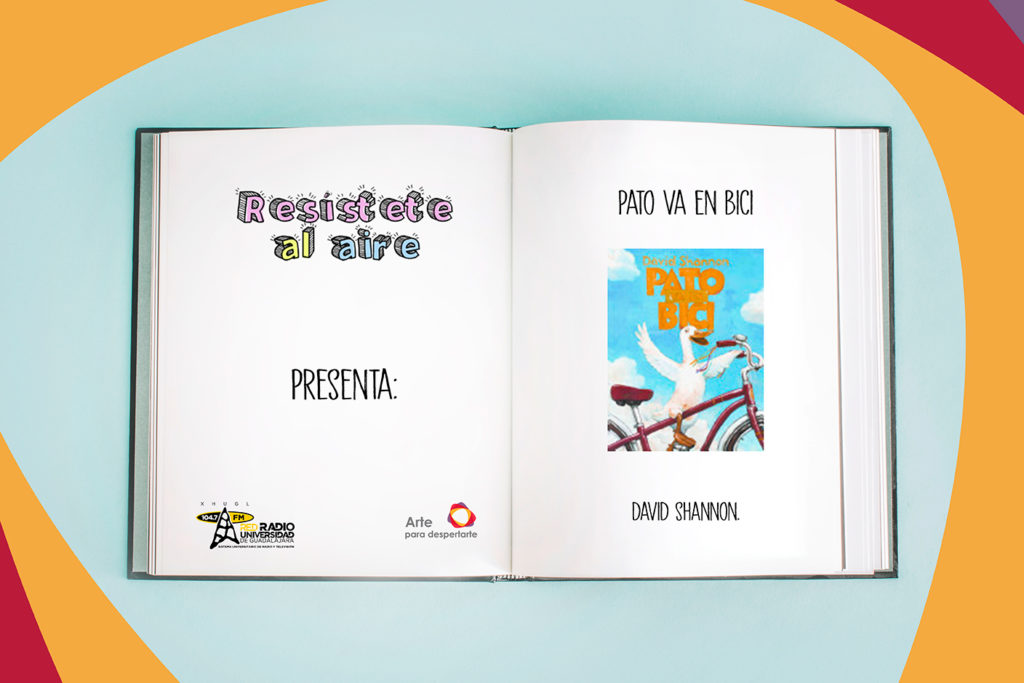 Pato va en bici - Arte para despertarte